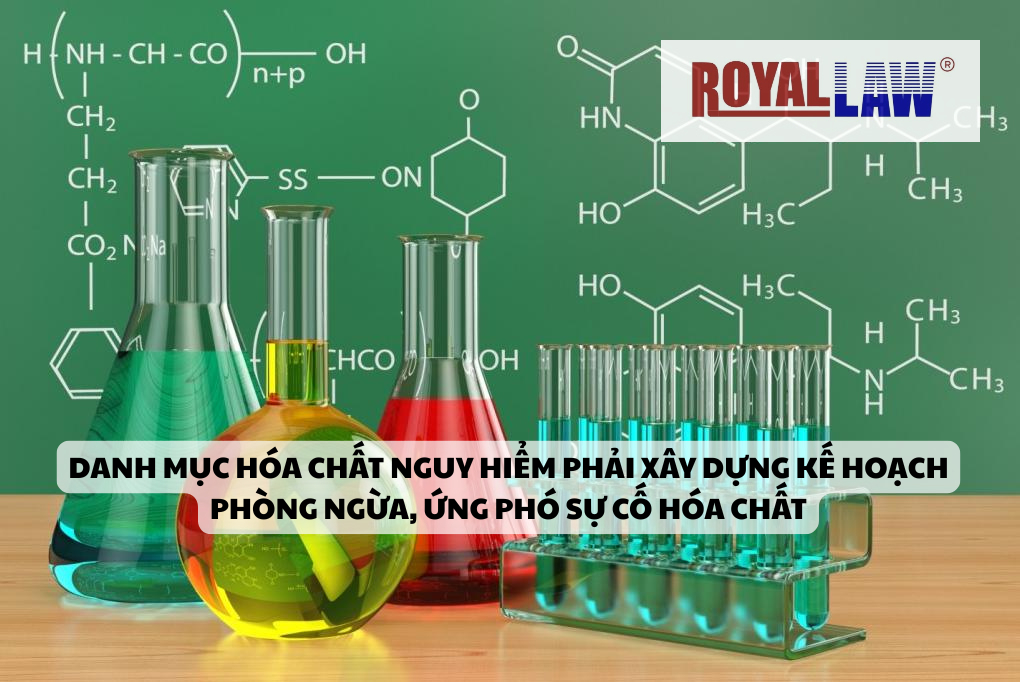 DANH MỤC HÓA CHẤT NGUY HIỂM PHẢI XÂY DỰNG KẾ HOẠCH PHÒNG NGỪA, ỨNG PHÓ ...